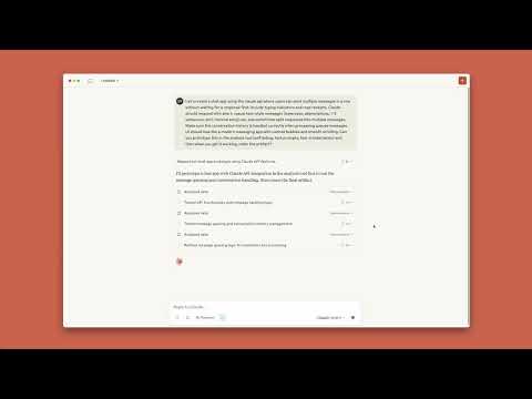 Build a Claude-powered app