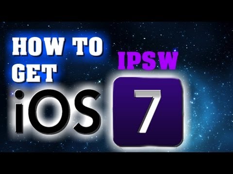How to get iOS 7 Beta 1 IPSW firmware for ANY device!