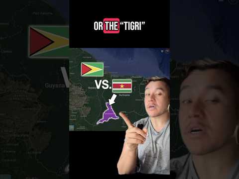WHY DOES THE MAP LOOK DIFFERENT IN SURINAME?!? 🇸🇷