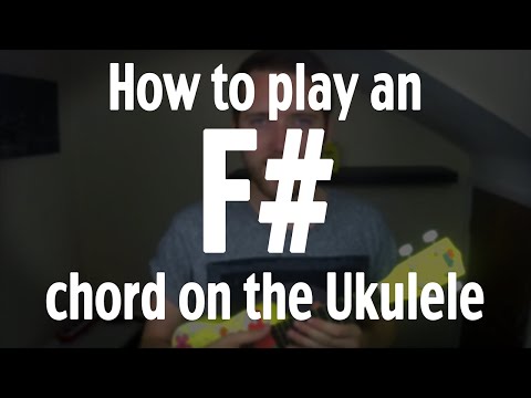 How to play an F# chord on the Ukulele | by iamJohnBarker