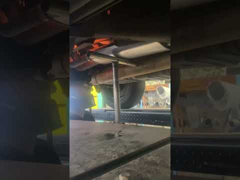 AP muffler install #exhaust #recentwork #welder #sanantonio #muffler