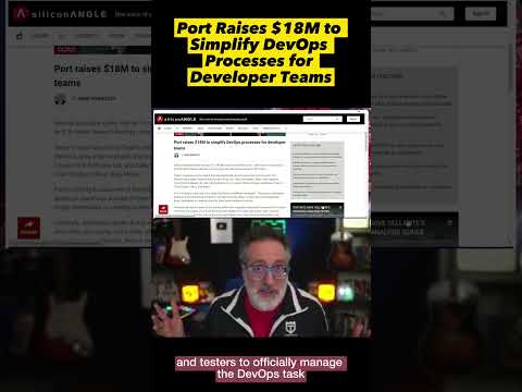 Port raises $18M to Simplify DevOps Processes for Developer Teams 💵