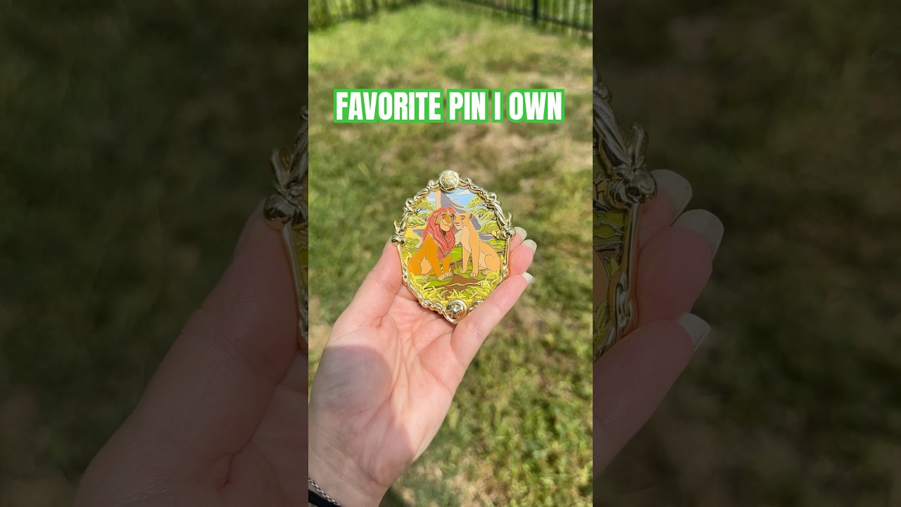 My Most Favorite Pin I Own | #disneypin #lionking #fantasypins #nalaandsimba #fyp #ytshorts
