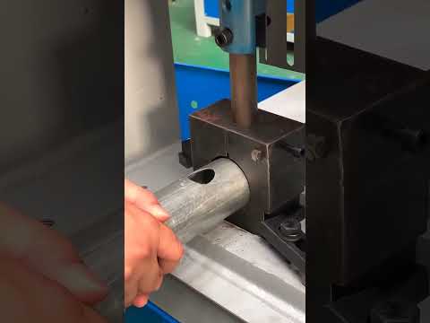 Poinçonneuse hydraulique pour tubes en acier inoxydable WhatsApp+86 13303371049
