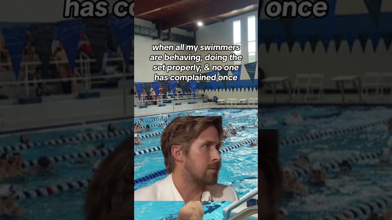 When Your Swim Team Actually Follows the Set 😳👏