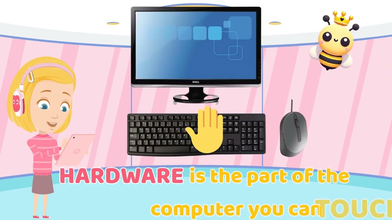 What is a hardware | Grade 3 | Cyber Square