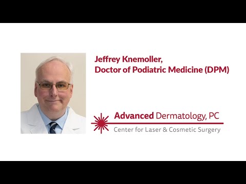 Dr. Jeffrey Knemoller performs a Podiatry Examination