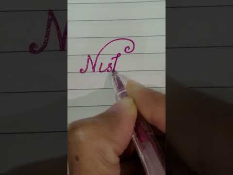 #nisha it's for you...hope you like it...comment your name or initials 😊
