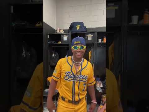 Get ready with Ty Jackson ahead of The Savannah Bananas game 🤩🍌