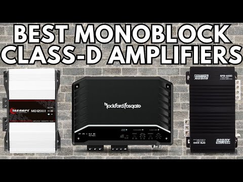 2024's BEST CLASS D MONOBLOCK CAR AMPLIFIER [TOP 5 Best Monoblock Class D Amplifiers For Car Audio]