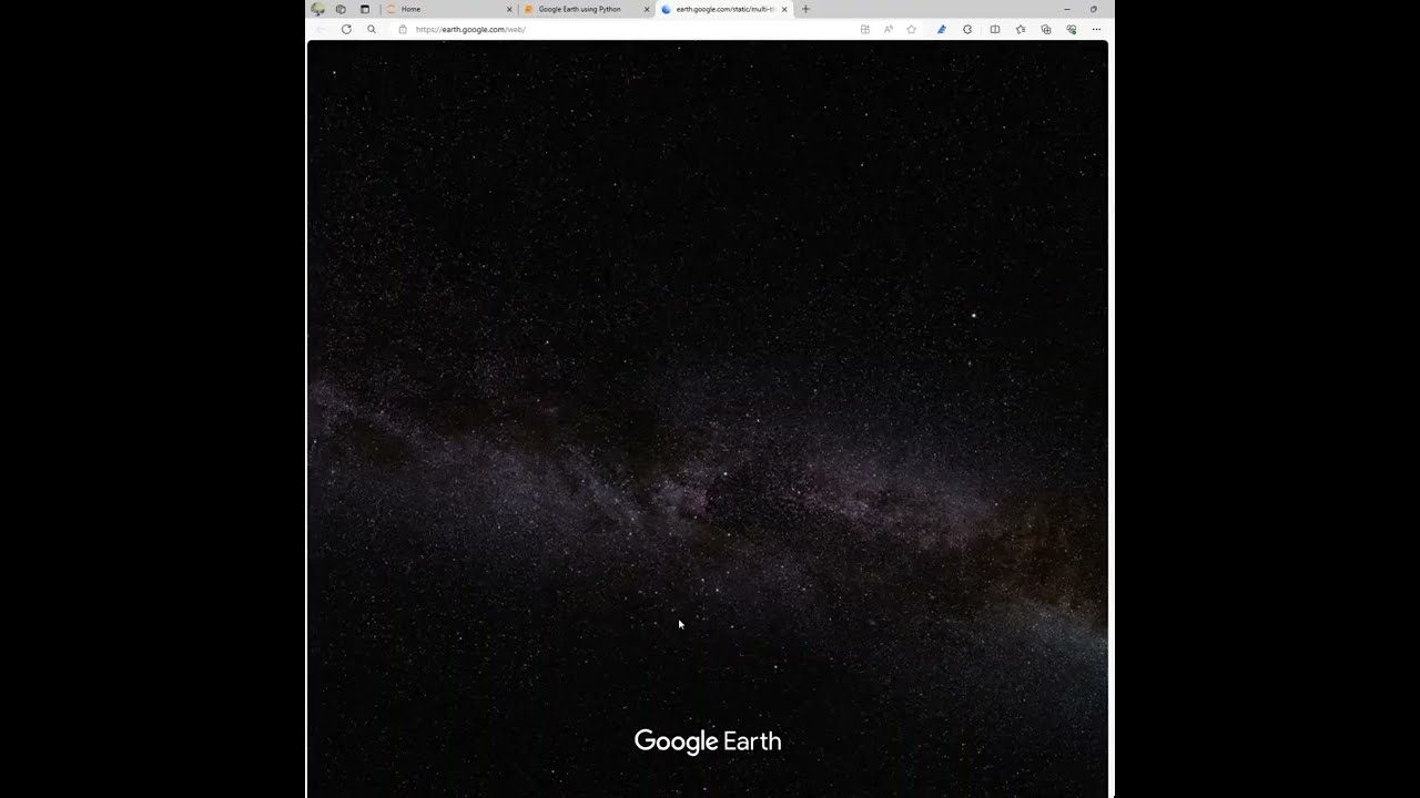 Day 178 : Google Earth using Python