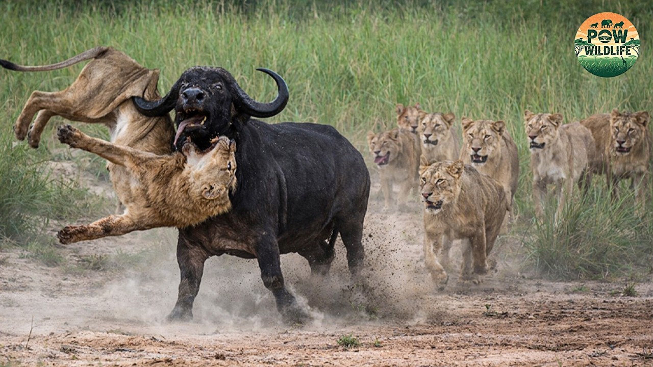 Savage Africa – Lions vs Buffalo: A Battle Without End | Wildlife Documentary