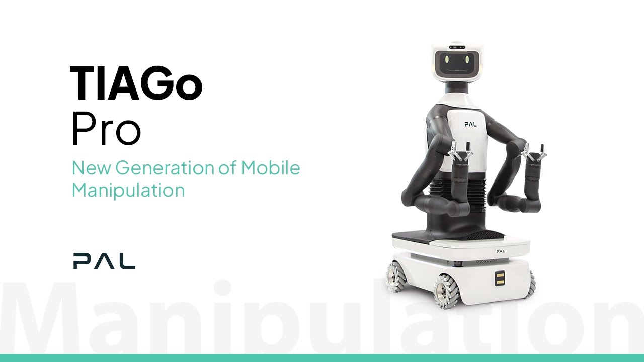 PAL Robotics | TIAGo Pro  - Empowering Mobile Manipulation