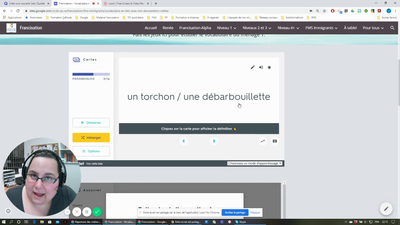 Apprendre à utiliser Cartes dans Quizlet 1