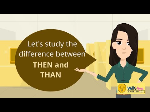 Then vs. Than
