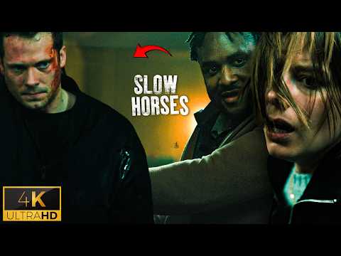 Marcus Dies Protecting Slough House - Slow Horses S4E6 4K Scene