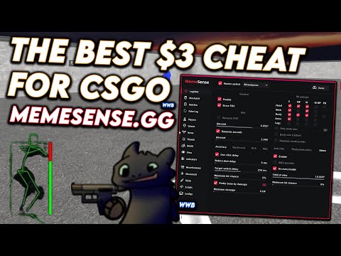 Memesense.gg [BEST $3 CSGO CHEAT] Legit & Semi Raging Cheat / Features Packed / Showcase & Review
