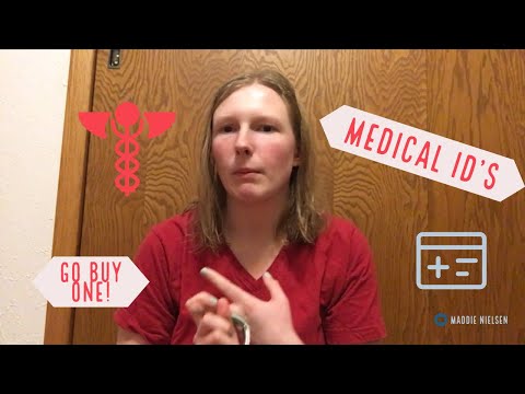 THE IMPORTANCE OF MEDICAL ID’S!