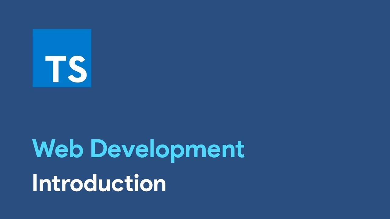 Master TypeScript : Introduction - Web Development