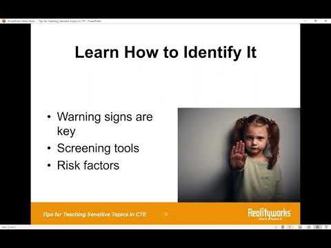 Tips for Teaching Sensitive Abuse Topics: Child Abuse and Elder Abuse