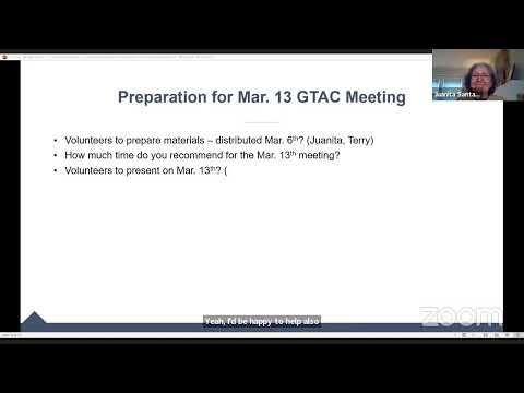 Government Transition Advisory Committee Special Meeting - March 1, 2024