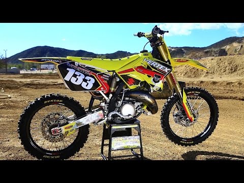 Suzuki RM125 2 stroke project build || Shaken not Stirred|| Motocross Action Magazine
