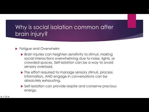 Social Isolation After Brain Injury: Challenges, Strategies, and Success Stories