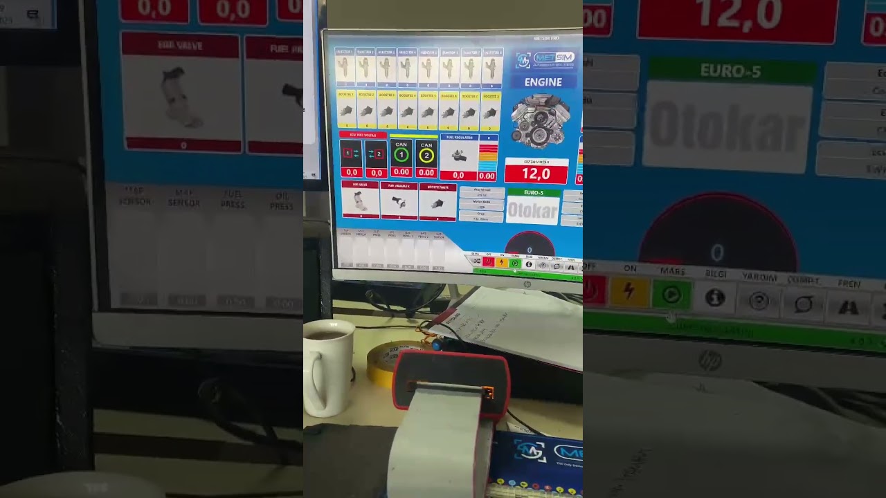 Continental 5WK91207 ECU Bench Test with METSIM PRO