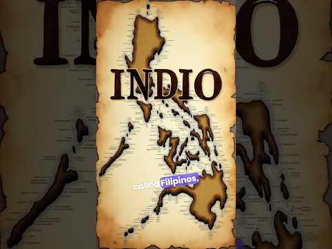 📜 The Surprising Reason Why Filipinos Were Once Called ‘Indios‘ #shorts #philippines