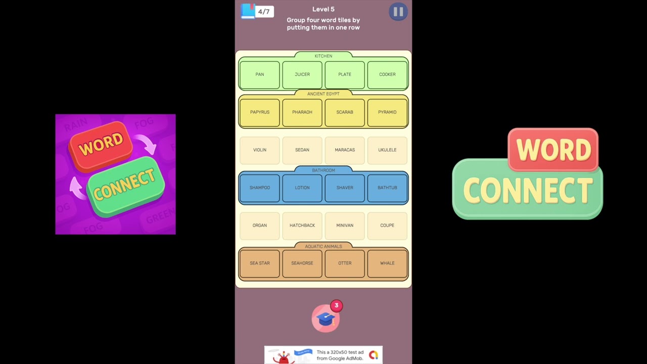 Word Connect Association Puzzle – Unity Source Code | 700 Levels | Admob & WebGL Ready