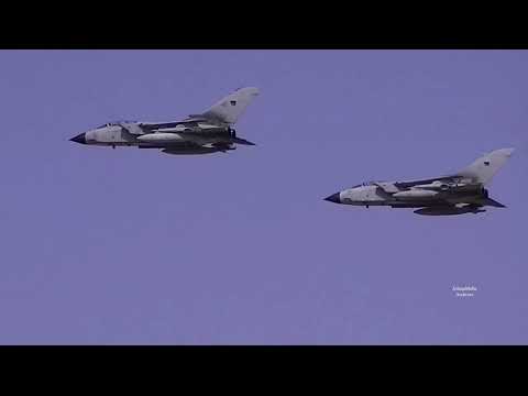 Italian Air Force Panavia Tornado (Malta International Air Show 2021) 4K