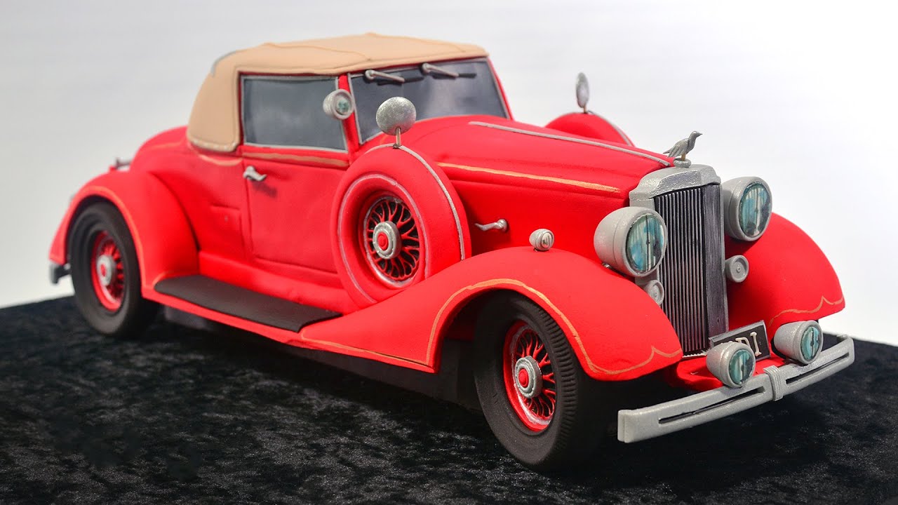 3D Vintage Car Cake Tutorial - Overview