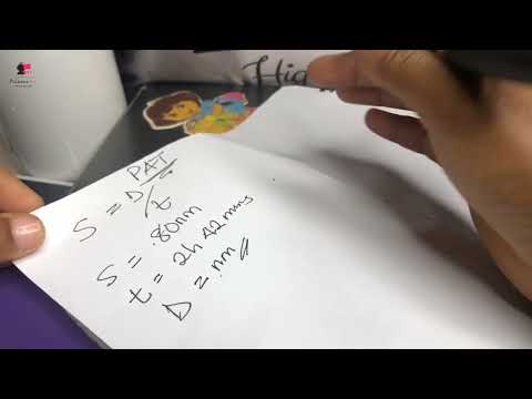 How to calculate the Speed and Distance an aircraft is flying | PrincessAnuTv
