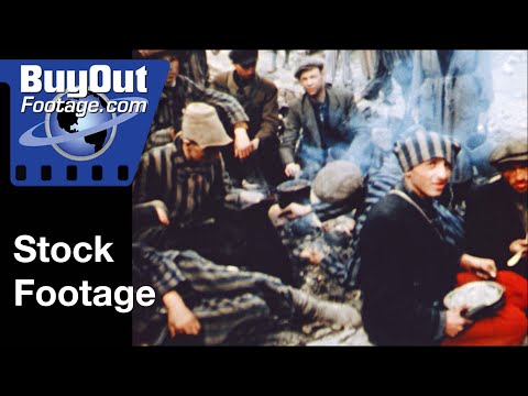 Prisoners at Buchenwald Nazi Concentration Camp Cook Hot Soup | Holocaust