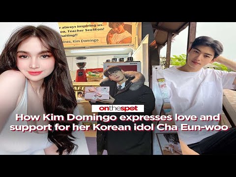 On the Spot: How Kim Domingo expresses love and support for her Korean idol Cha Eun-woo