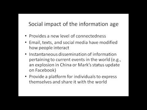 History of The Information Age