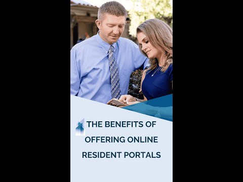 The Benefits of Online Resident Portals #shorts