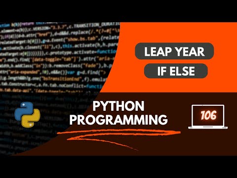 Python Program to Check Leap Year
