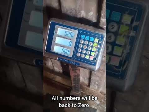 Digital Scale Secrets: Perfectly Refill in KG Using Tare Function (No More Mistakes!)