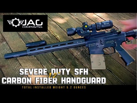 Jag Composites 12 SFH Carbon Fiber Handguard