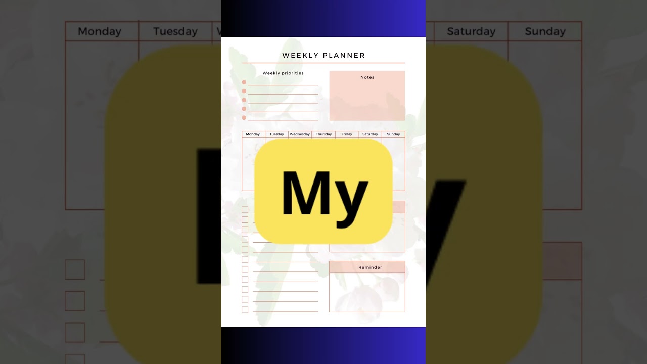 🖨️ Get Your Life on Track with My Printable Weekly Planner Templates! 📝