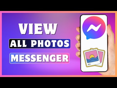 How To View All Photos On Messenger | See All Shared Pictures On Messenger