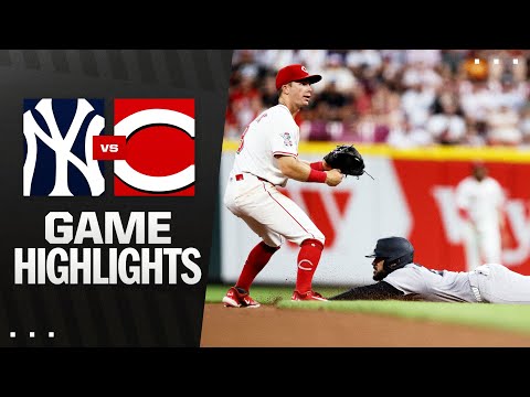 Yankees vs. Reds Game Highlights (6/25/25) | MLB Highlights