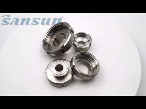 Sanitary Stainless Steel Pipe Fitting Reduction Clamp with Nut