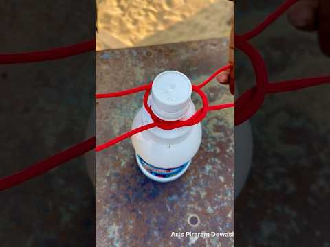 The Best Bottle knot! #diy #knots