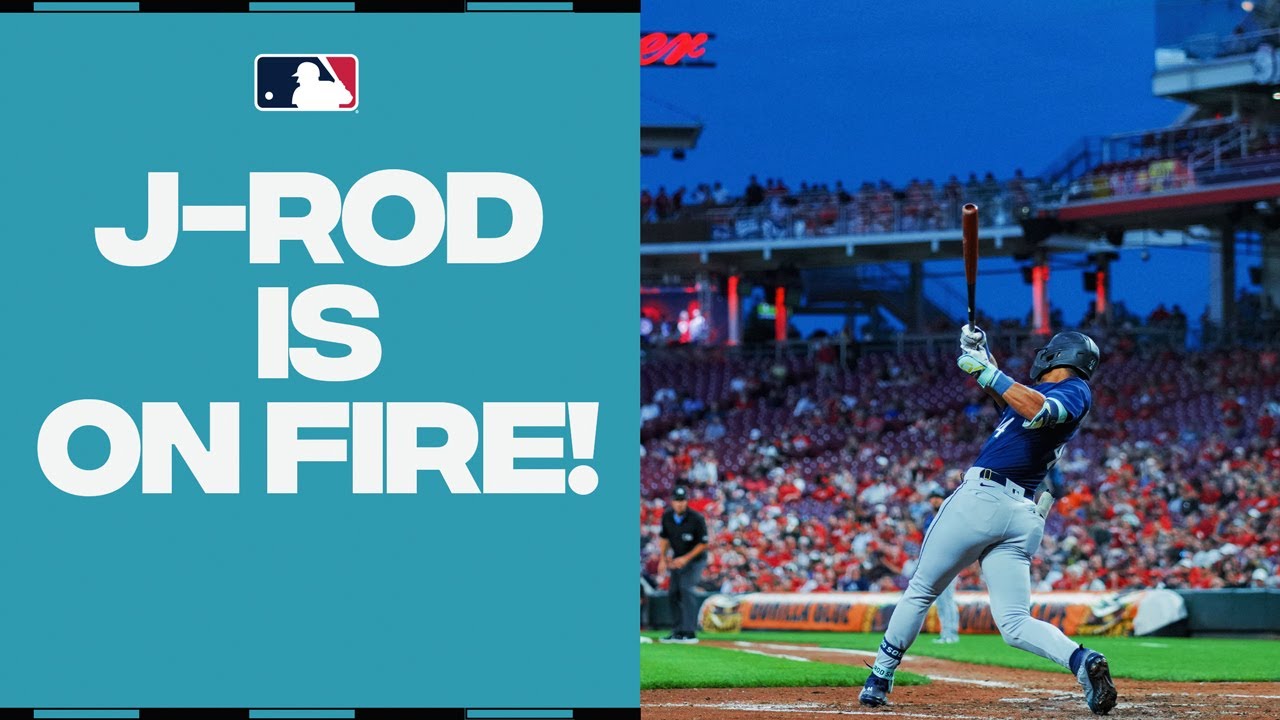 Julio Rodríguez SMASHES TWO HOMERS for the Seattle Mariners!