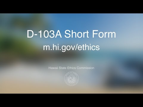 D-103A Short Form