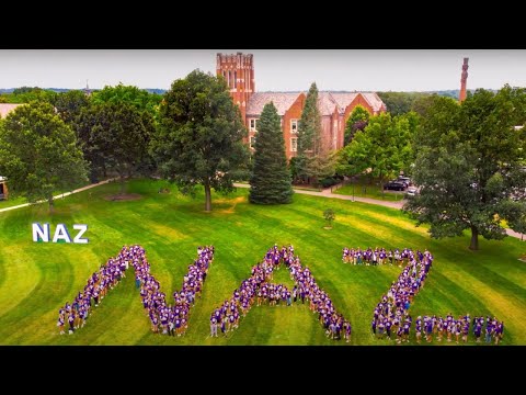 Welcome to Nazareth University where together, we fly.