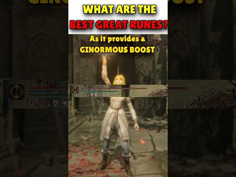 What's The Best Great Rune? #eldenringshadowoftheerdtree #gaming #darksouls