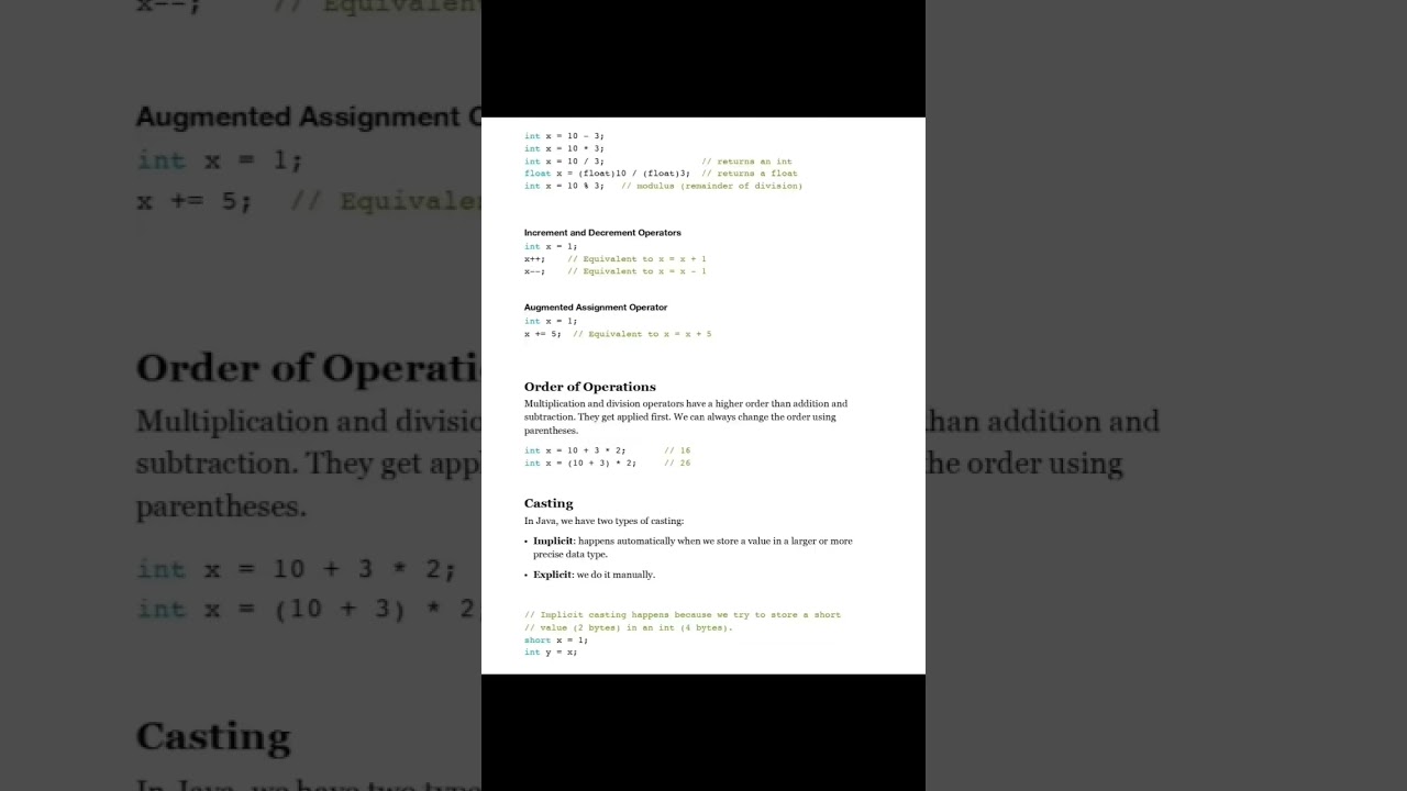 Java cheatsheet #basiccomputertutorial #java #javatutorial
